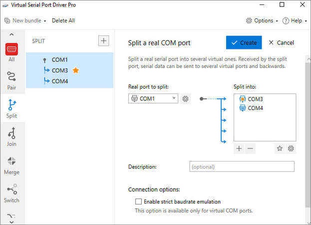 How to monitor serial port traffic